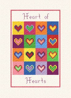 Heart of Hearts Cross Stitch Pattern other
